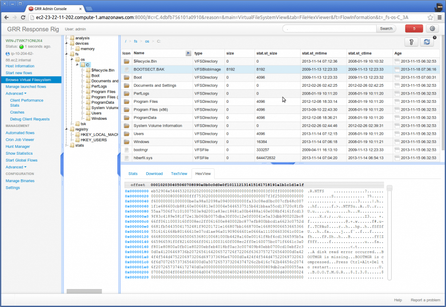 GRR Rapid Response: remote live forensics for incident response ...