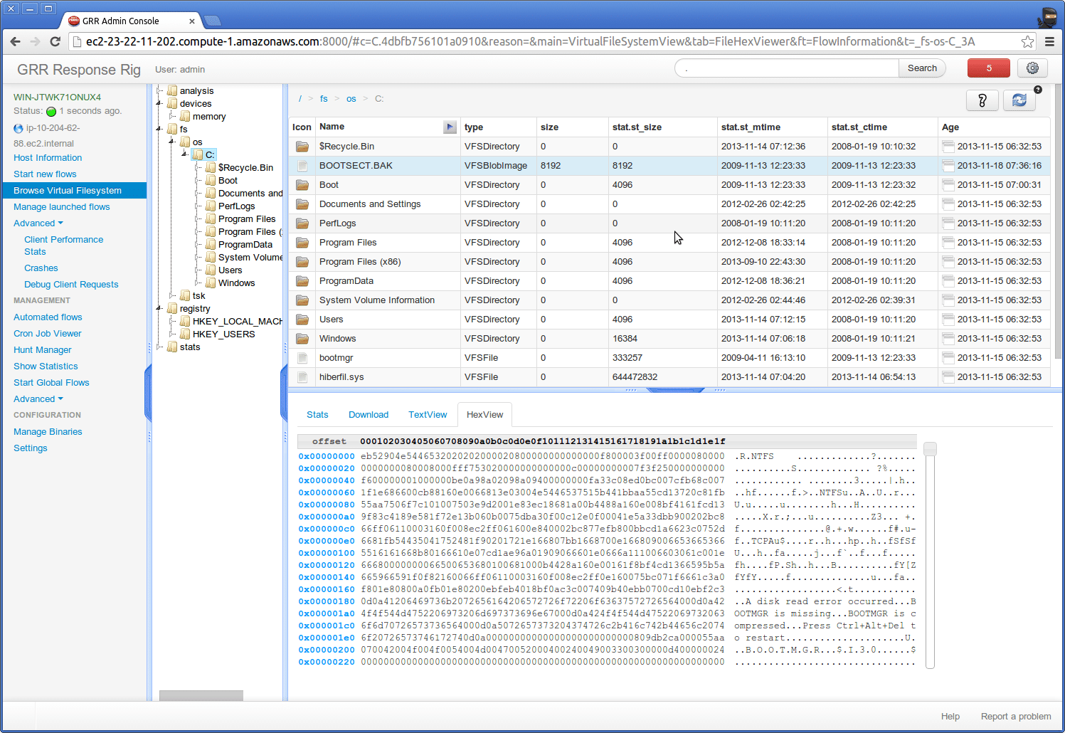 GRR Rapid Response: remote live forensics for incident response ...