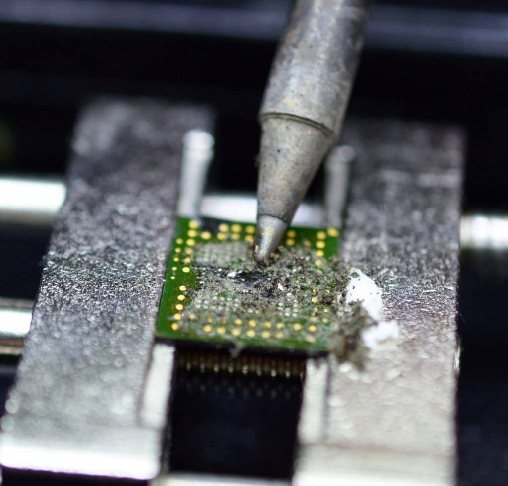 Chip-off Technique in Mobile Forensics