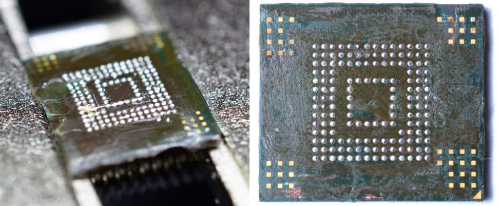 Chip-off Technique in Mobile Forensics