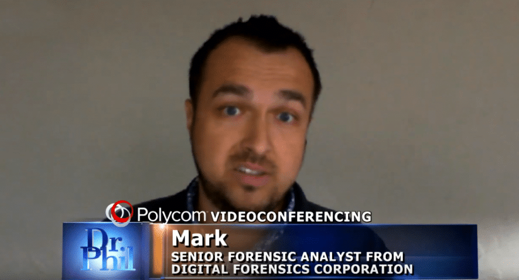 Digital Forensics Corp. Featured on the Dr. Phil Show.